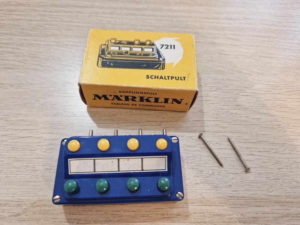Märklin 7211 Schaltpult OVP NEU | Kaufen auf Ricardo