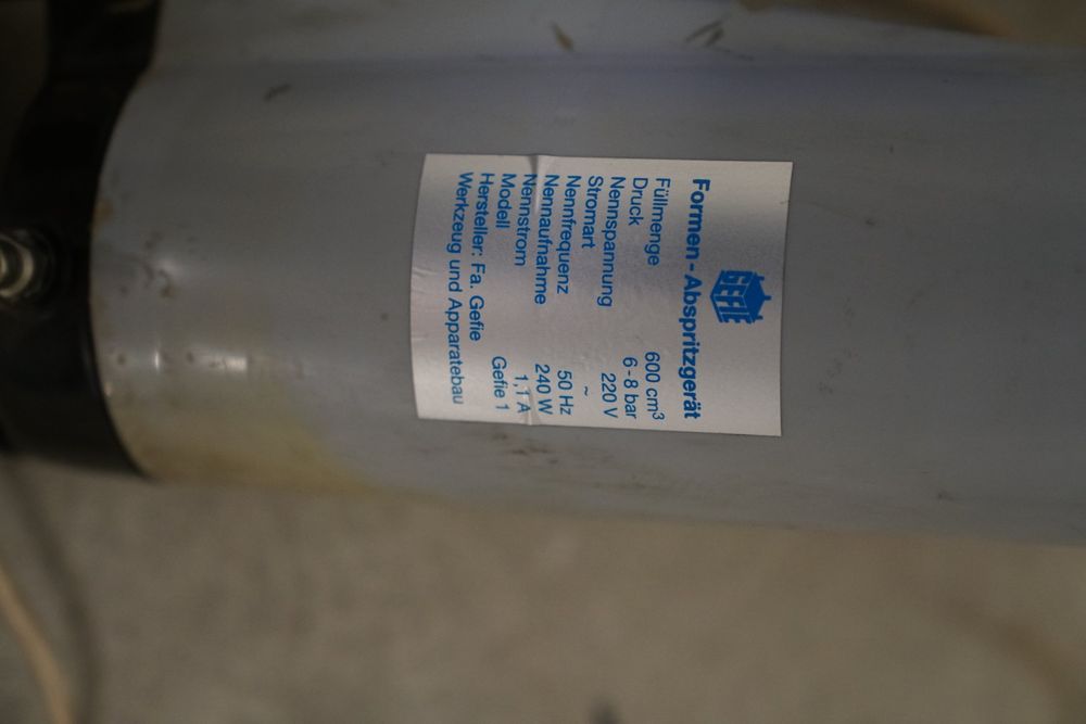 FORMEN ABSPRITZGERÄT GEFIE 1 (Gebraucht) in Arbon für CHF 250 – nur ...