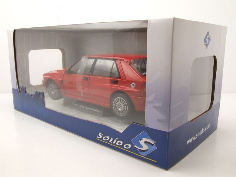Lancia Delta HF Integrale 1991 , Rosso Corsa , Solido , 1:18 (Neu und ...