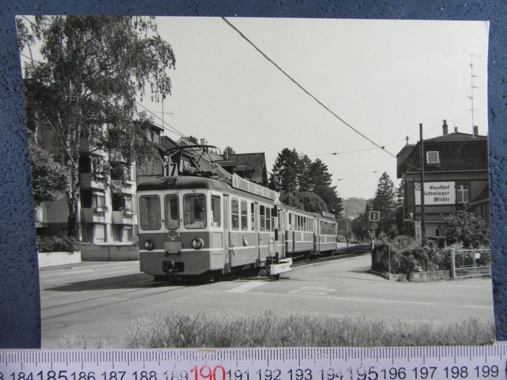 BOOTMINGER-MÜHLE BINNINGEN BIRSIGTAL-BAHN NO.17 GASTHOF 1976 (Gebraucht ...