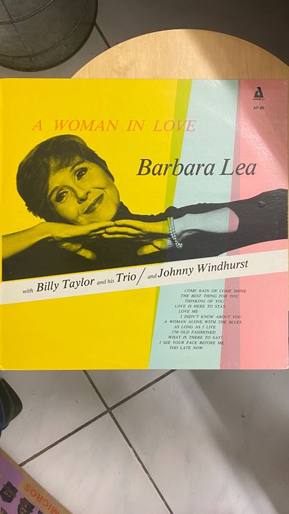 Barbara Lea A Woman in Love Female Vocal Jazz Billy Taylor (Gebraucht ...
