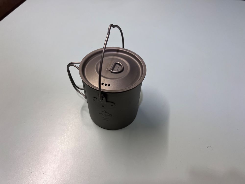 Titan Pot 750ml Hängetopf Kochkessel Feuerkessel Widesea (Neu und ...