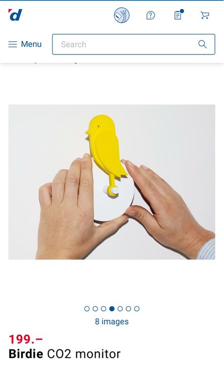 Canairi CO2 Monitor - Yellow Birdie - Neu zu Verkaufen (Neu und ...