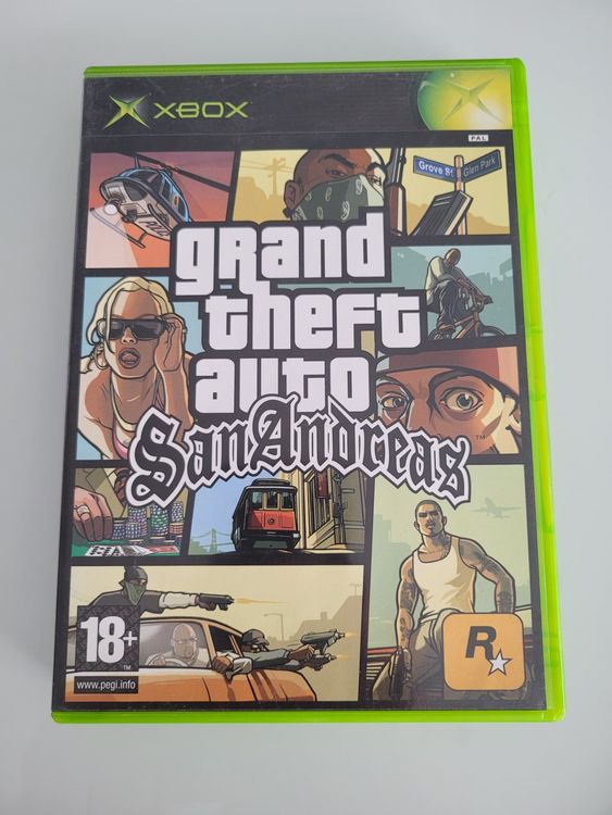 Grand theft Auto San Andreas (XBox Classic) (Gebraucht) in Uezwil für ...