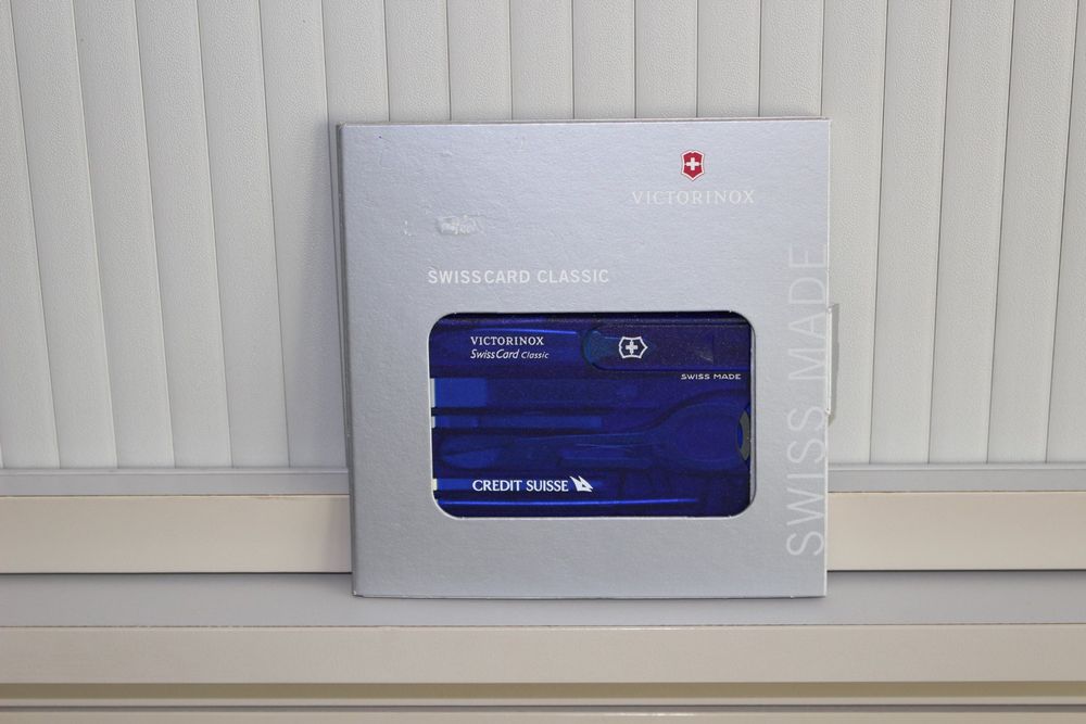 VICTORINOX SwissCard Classic Neu Credit Suisse CS | Kaufen auf Ricardo