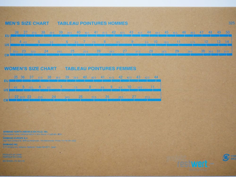 SHIMANO SH-ET700M E-Bike-Schuhe, blau, Gr. 44 (Neu (gemäss Beschreibung ...