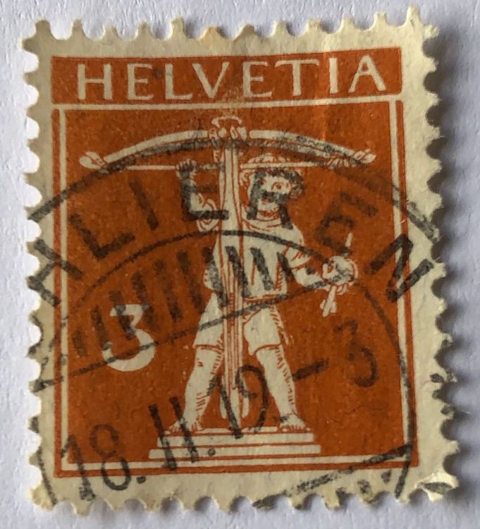 Nr.137 Tellknabe mit Vollstempel (Gebraucht) in Aarau für CHF 0.5 – mit Lieferung auf Ricardo kaufen