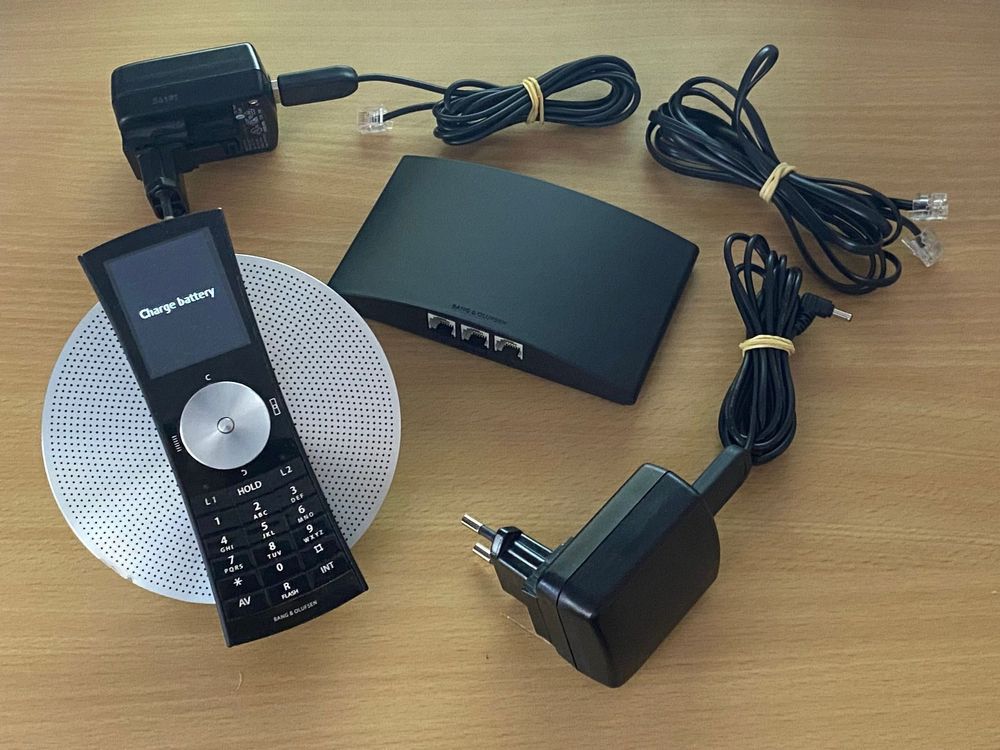 Bang & Olufsen BeoCom 5 Mobilteil + Speaker + BeoLine2 Basis (Gebraucht ...