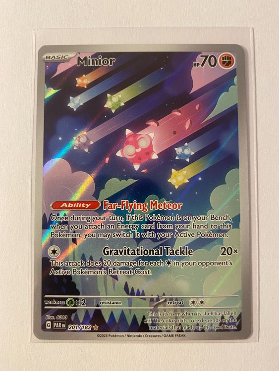 Pokemon Minior 201/182 Paradox Rift EN (Neu (gemäss Beschreibung)) in ...