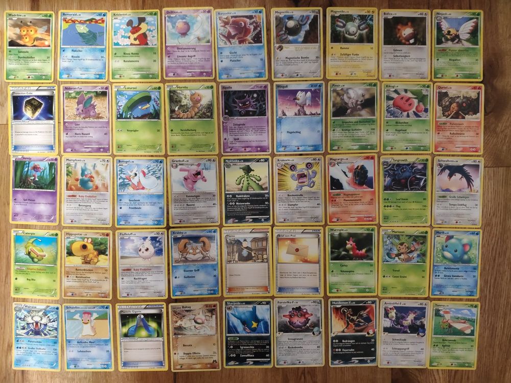 Pokemon vintage Set ab 2005 Platinum XY EX Diamond (Gebraucht) in ...