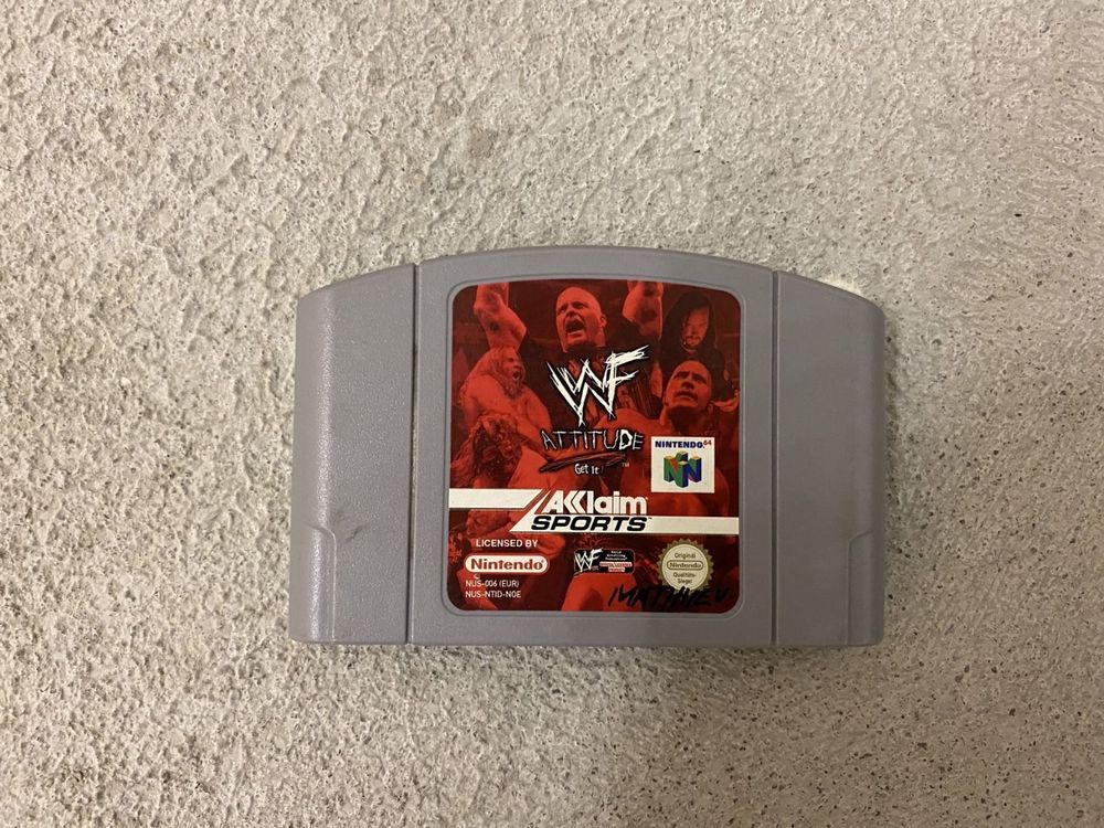 WWF Attitude - Nintendo 64 N64 | Kaufen auf Ricardo
