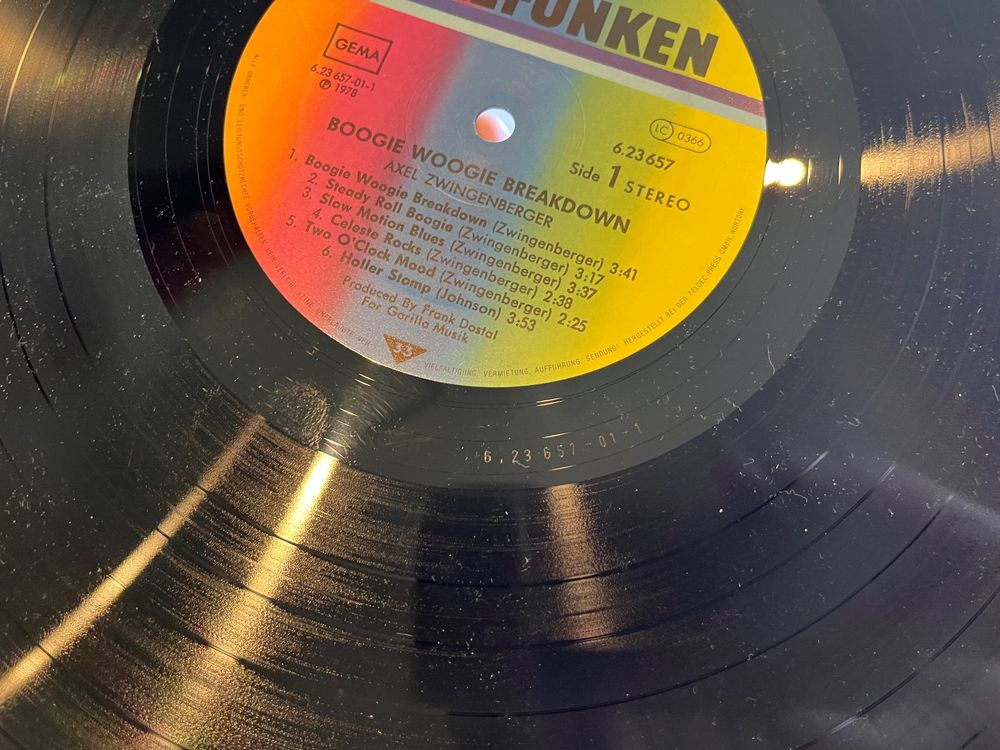 Axel Zwingenberger - Boogie Woogie Breakdown - XHH32 (Gebraucht) in ...