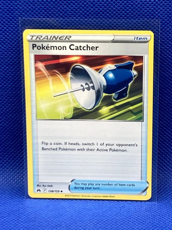 Pokemon CROWN ZENITH Pokemon Catcher 138 / 159 EN Trainer | Kaufen auf ...