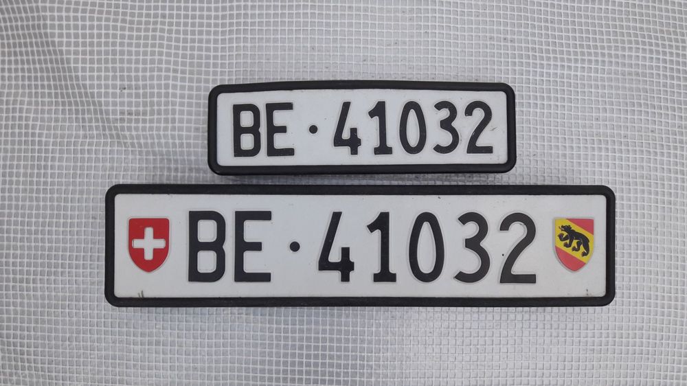 Nummernschild, Autokennzeichen, | Kaufen auf Ricardo