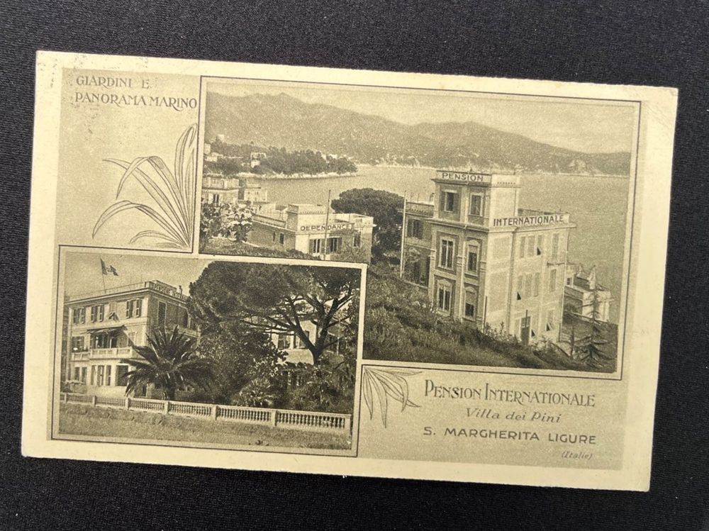 Alte Postkarte. Italien Ligure. Marino. (Gebraucht) in Erlenbach im ...