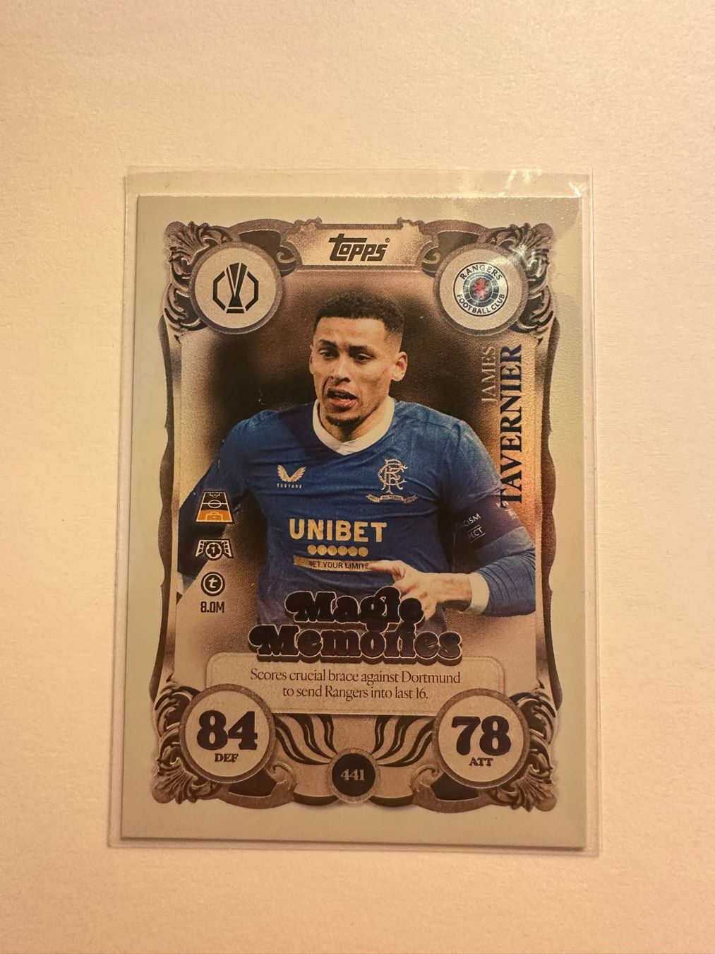James Tavernier Magic Memories Match Attax 2025/26 (Gebraucht) in ...