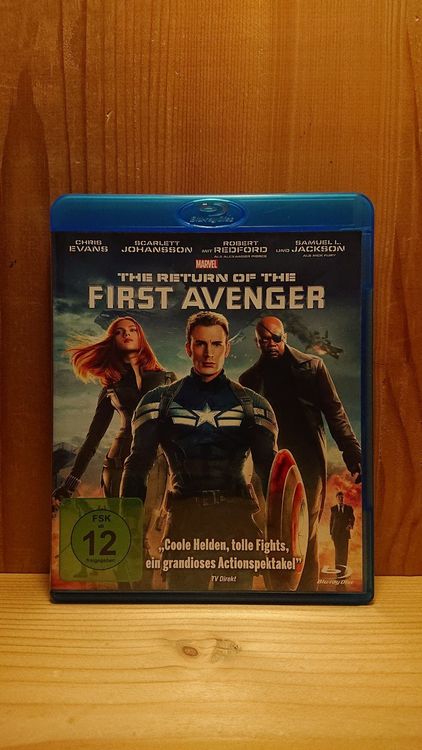 THE RETURN OF THE FIRST AVENGER Blu-Ray (Gebraucht) in Wilderswil für CHF 1.9 – mit Lieferung ...