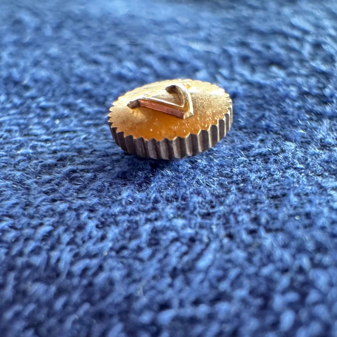 Vulcain Signed Crown 4.15mm/ Signierte Krone Tap 10 NOS (Neu (gemäss ...