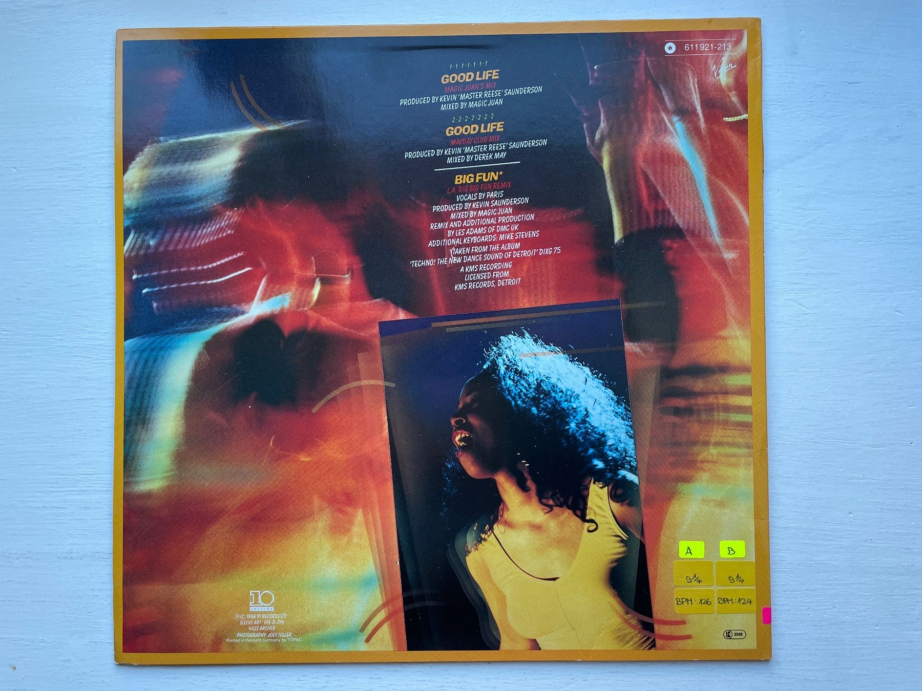 Inner City - Good Life - 12" Maxi, 1988 (Gebraucht) in Zürich für CHF 5 ...