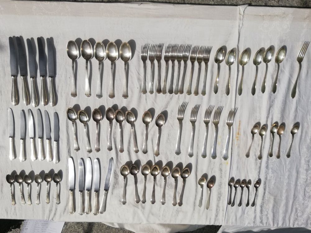 Silberbesteck 75-teilig | Kaufen auf Ricardo