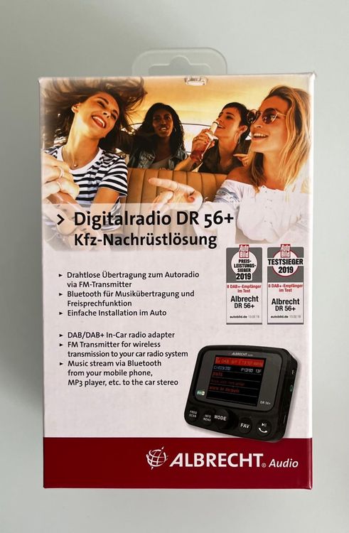 Albrecht DR 56+ DAB+ Autoradio Adapter Bluetooth Neu | Kaufen auf Ricardo