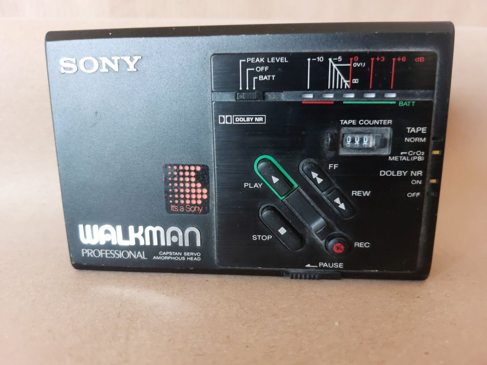 Sony Walkman Professional WM-D3 Direct Drive Stereo vintage (Defekt) in ...