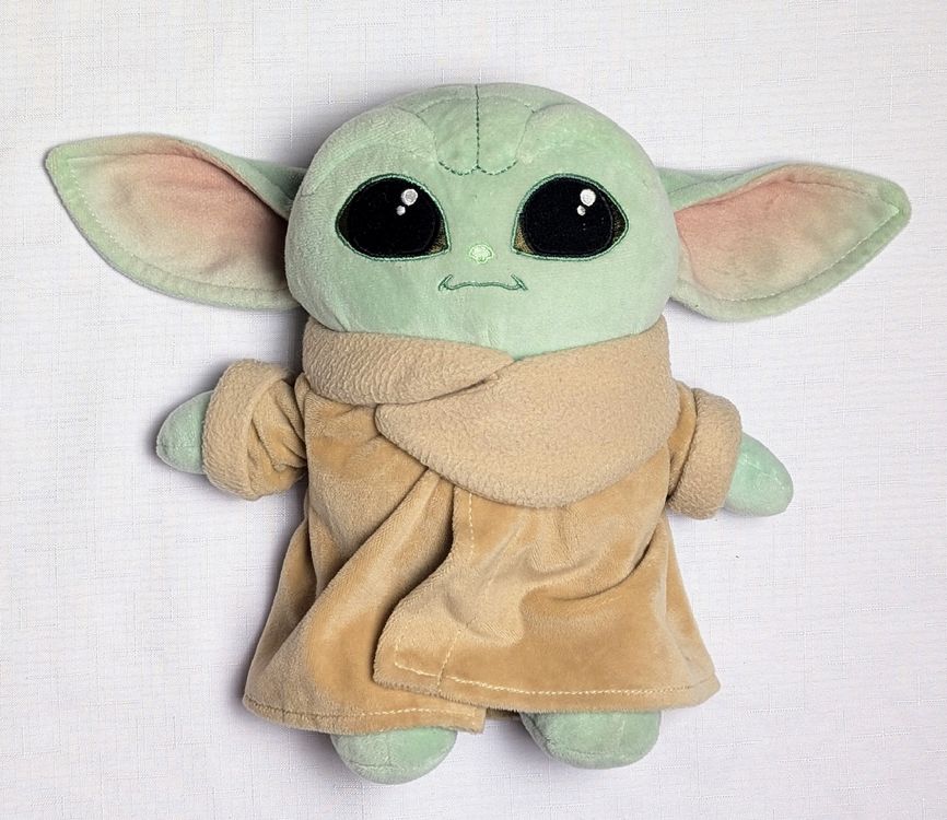 Fabelhafte Baby Yoda Plüschtier Xxl Ebenbild