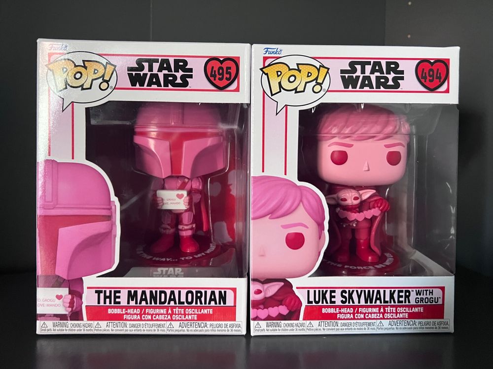 Star Wars Valentines Funko POP! Mandalorian/Luke & Grogu | Kaufen auf Ricardo