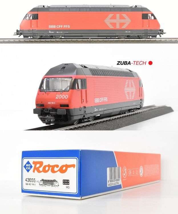 Märklin 43655 E-Lok Re 460 SBB H0 GS Analog mit OVP | Kaufen auf Ricardo