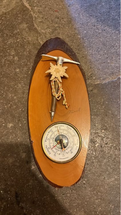 Barometer mit Edelweiss Deko (Neu (gemäss Beschreibung)) in Herisau für ...