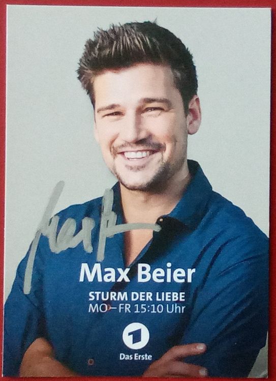 Max Beier Autogramm signiert Fotopostkarte 10x15cm | Kaufen auf Ricardo
