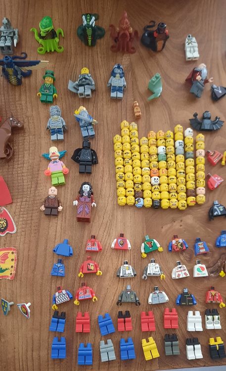 lego lot de figurines set system, harry potter, nba, Simpson (D ...