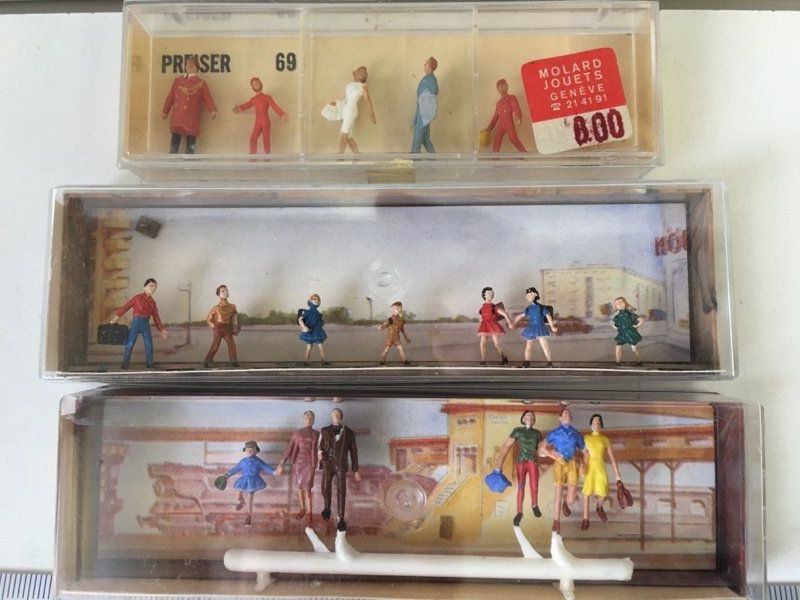 3er Set Merten H0 69, 2191, 2301 Figuren Passanten, Kinder (Gebraucht ...