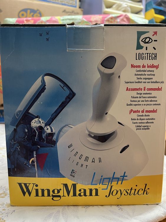 Logitech WingMan Light Joystick OVP Retro Gaming PC (Gebraucht) in ...