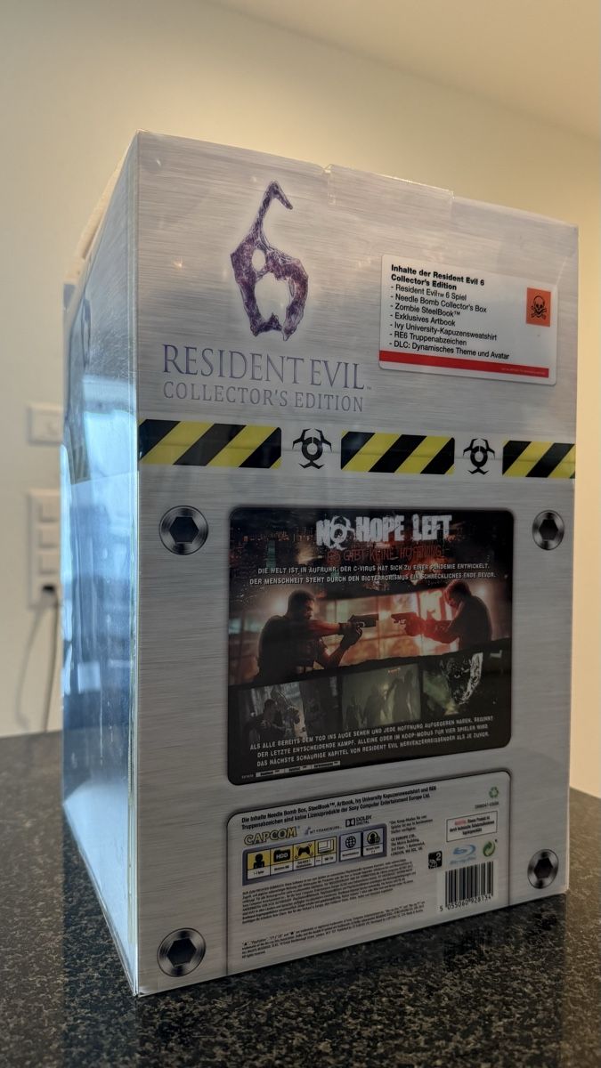 Resident Evil 6 Collector's Edition PS3 -Needle Bomb Edition (Neu ...