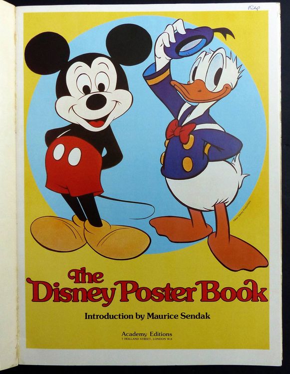 THE DISNEY POSTER BOOK 22 READY TO FRAME POSTER 1977 | Kaufen auf Ricardo