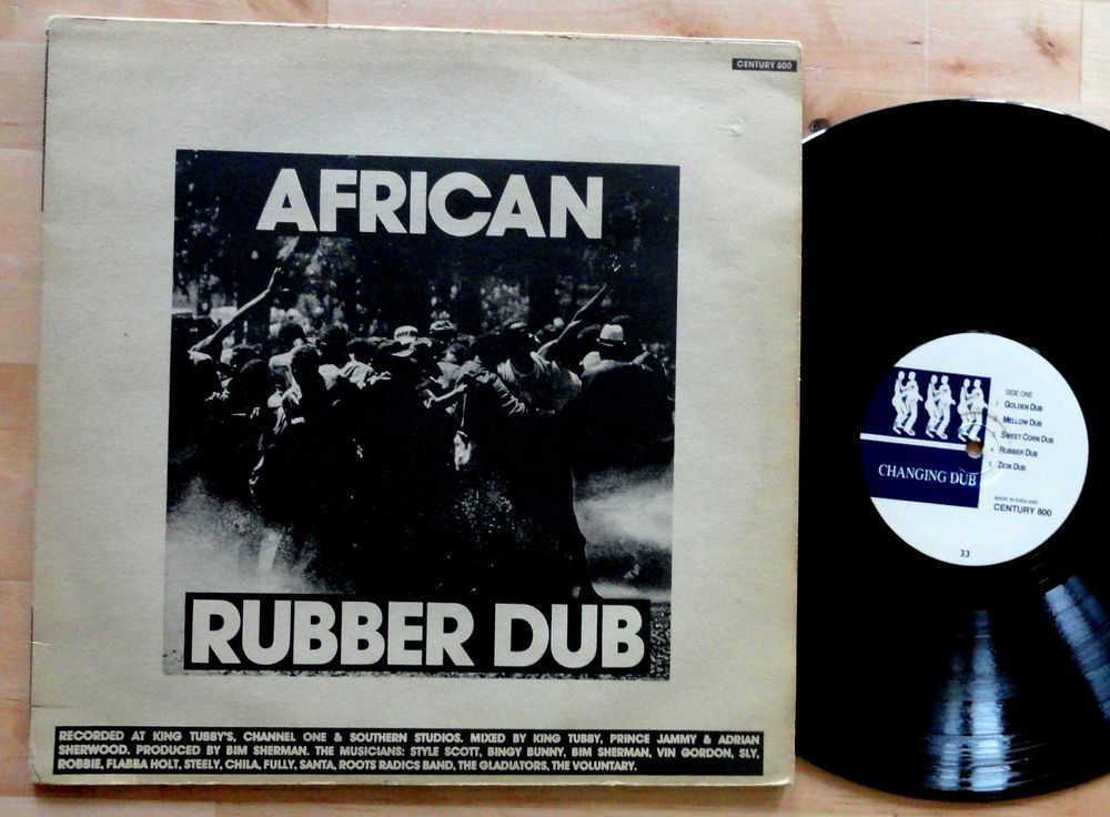 LP AFRICAN RUBBER DUB changing dub 1990 UK CENTURY REGGAE | Kaufen auf ...