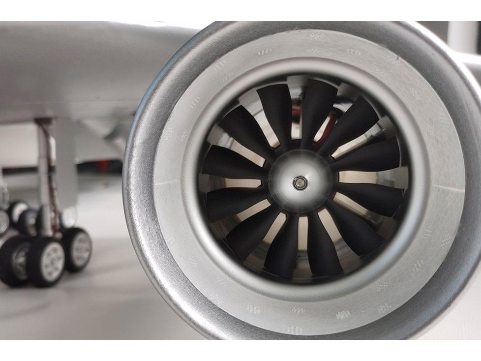 Jumbo Jet Boeing B747, 90mm S-EDF, Spw 2800mm, PNP-Set, HSD (Neu und ...