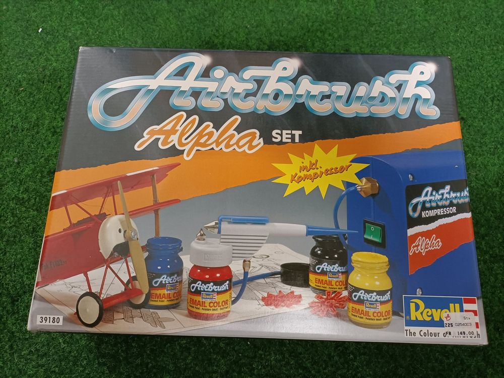 Revell Airbrush Alpha Set mit Kompressor (Gebraucht) in Oberhasli für ...