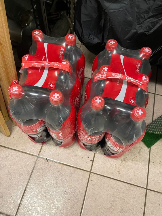 12x Coca-Cola Swiss Made 1.5L, Original, Rarität (Neu und ...