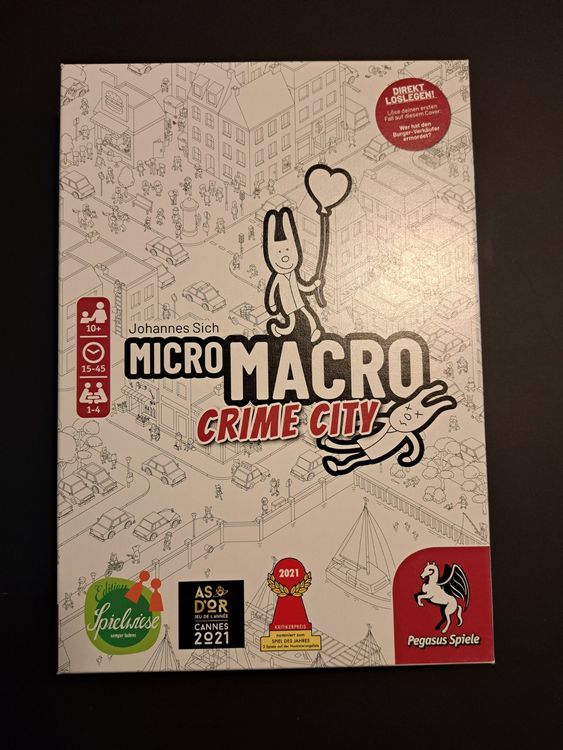 Brettspiel Micro macro crime city | Kaufen auf Ricardo