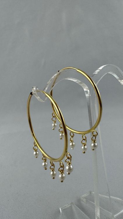 Ohrringe / Creolen in 750 Gold / 18 Karat | Kaufen auf Ricardo