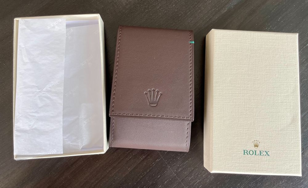 Rolex Etui Leder (Neu und originalverpackt) in Schindellegi für CHF 107 ...