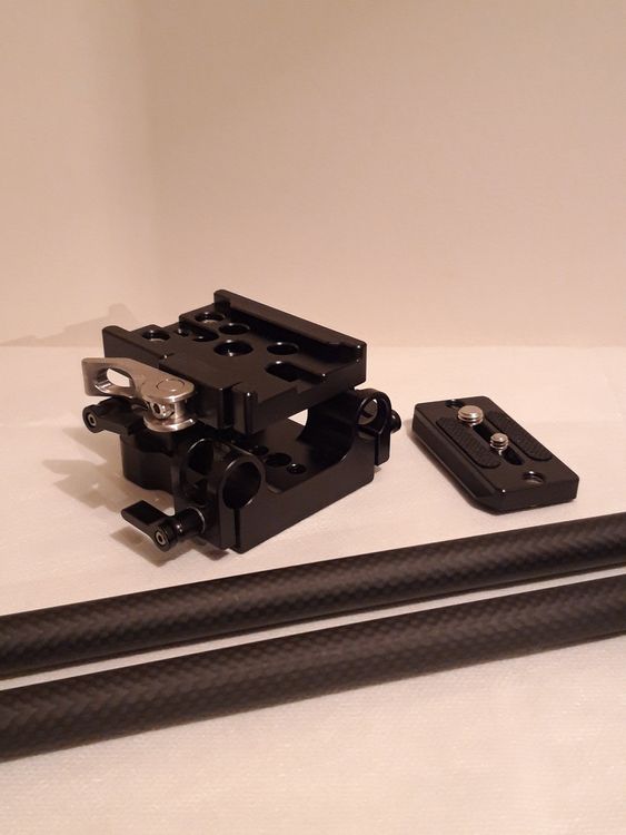 SmallRig Basisplatte (2092B) + 2x Kohlefaser-Rod 15mm x 45cm | Kaufen ...