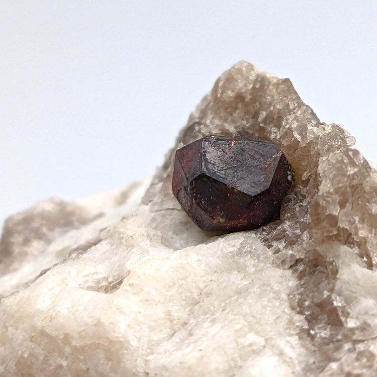 ROTES ALMANDIN, GRANAT-Kristall, Italien (Nuovo (secondo la descrizione ...