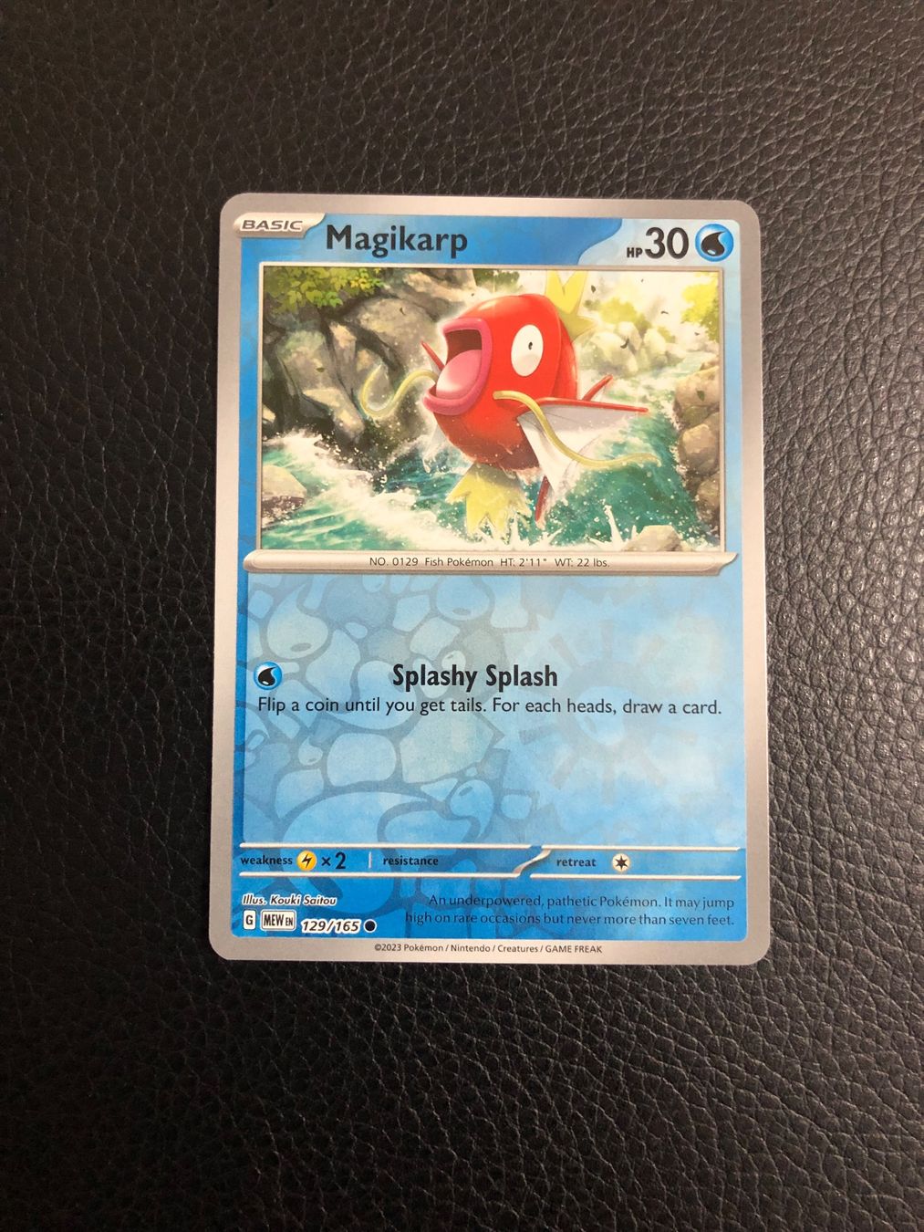 Scarlet & Violet 151 - Magikarp reverse 129/165 NM Ab 1 (Gebraucht) in ...