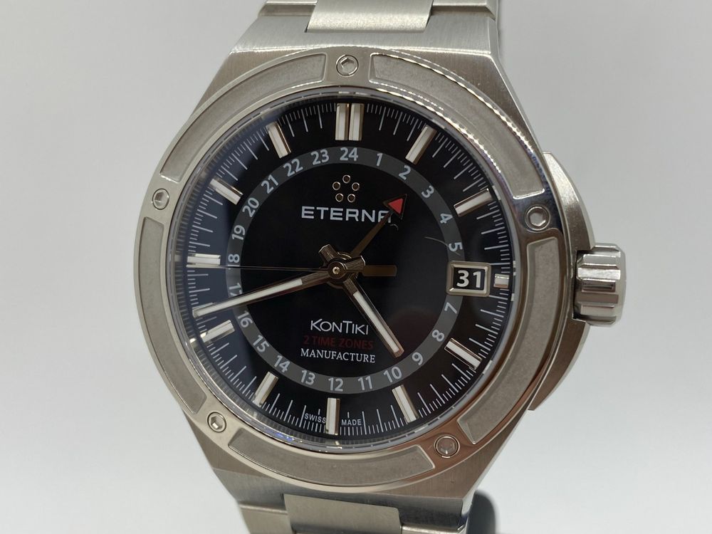 ETERNA Royal KonTiki Manufacture GMT 43mm /// M202 | Kaufen auf Ricardo