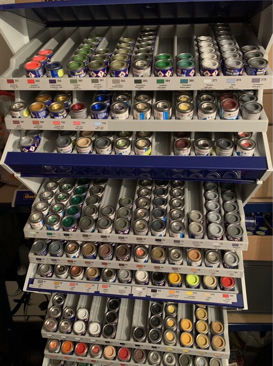 Revell Farben Set Modellbau Farben verschiedene Farben (Neu und ...