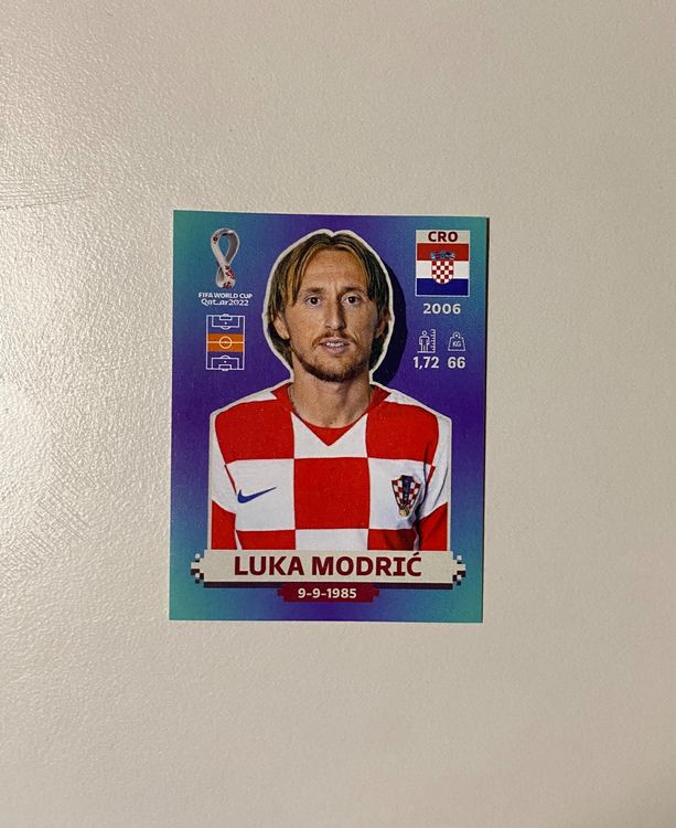 Luka Modric Panini Sticker WM QATAR 2022 | Kaufen auf Ricardo