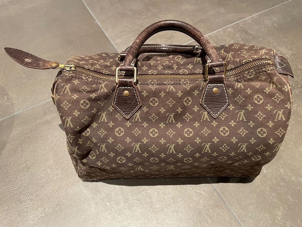 Original Louis Vuitton Speedy 30 Mini Lin | Kaufen auf Ricardo